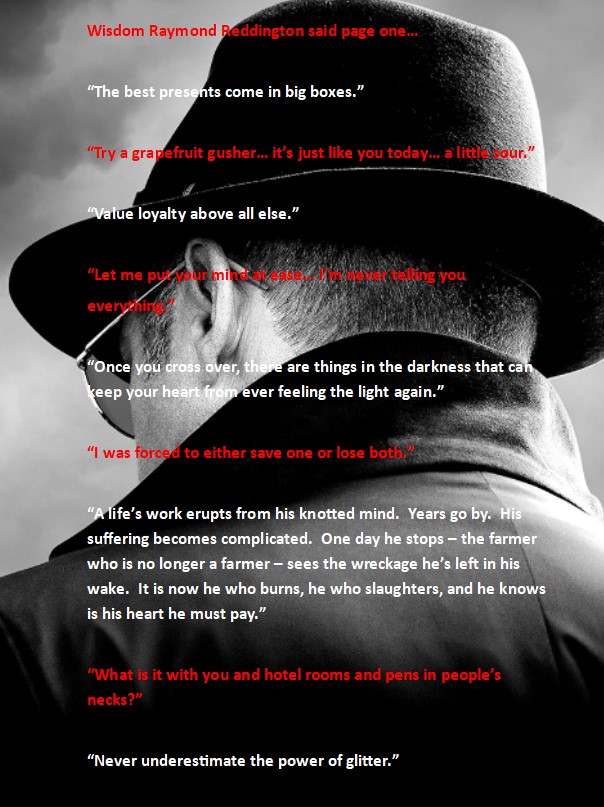 Best Reddington Quotes